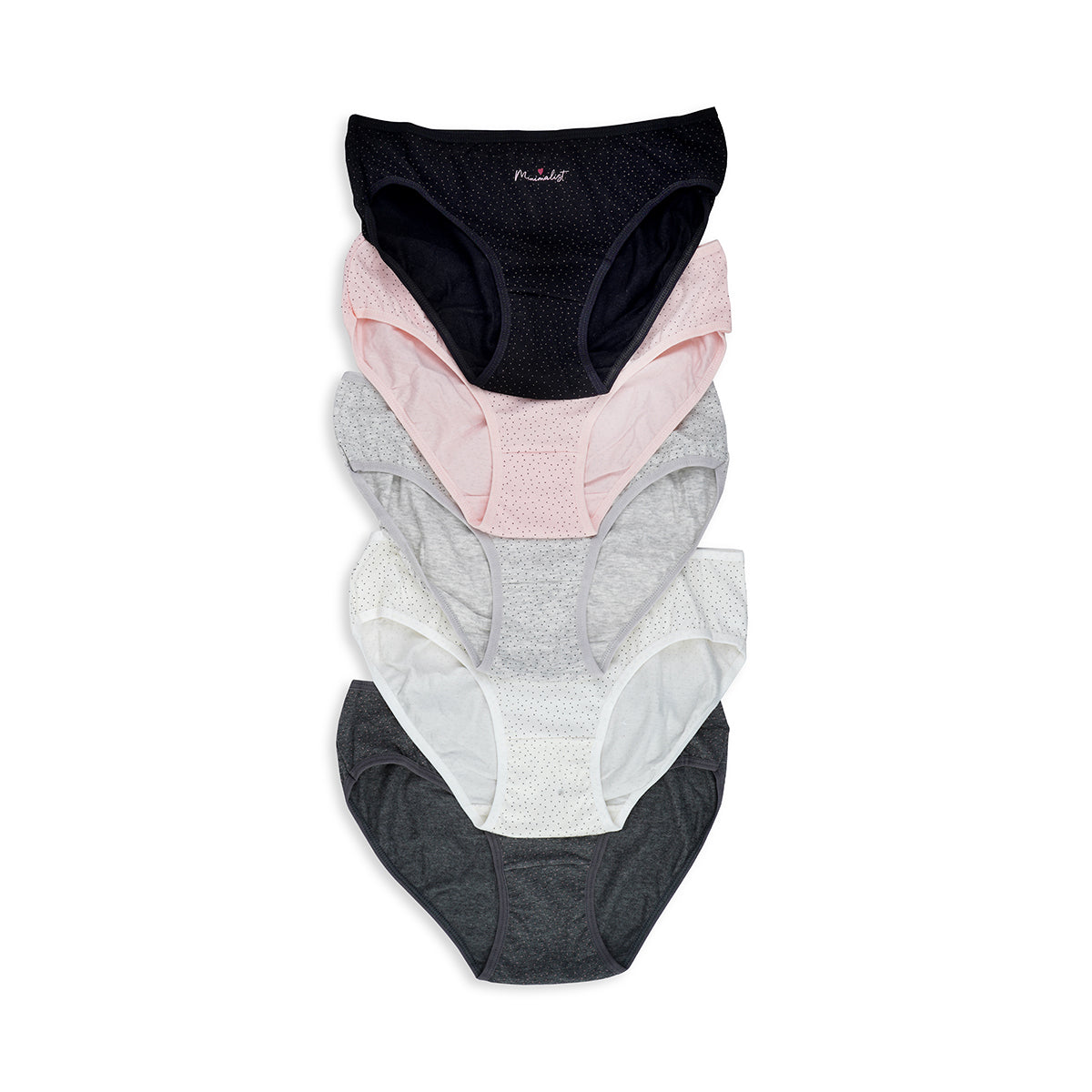 BLS - Pura Cotton Panty - Pack Of 5 – British Lingerie Studio Pakistan